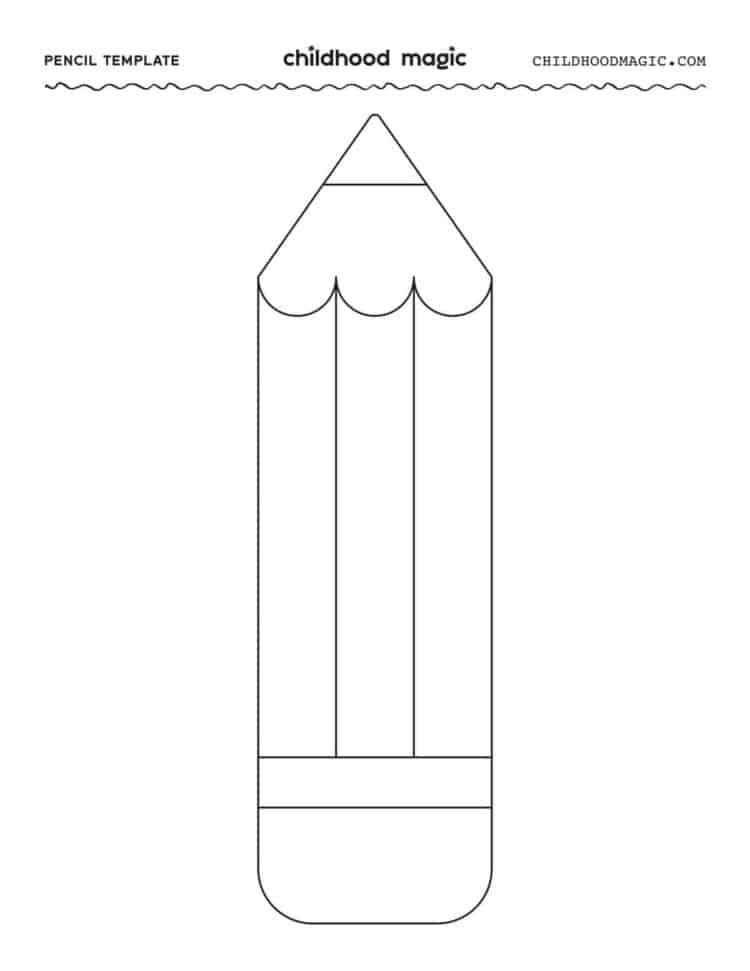 Pencil Outline - Childhood Magic