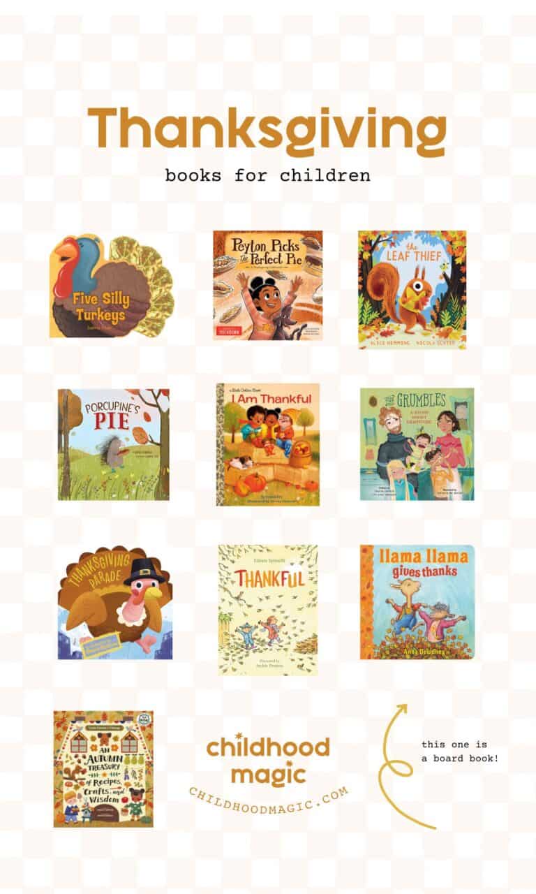 Thanksgiving Books and Activities - Childhood Magic