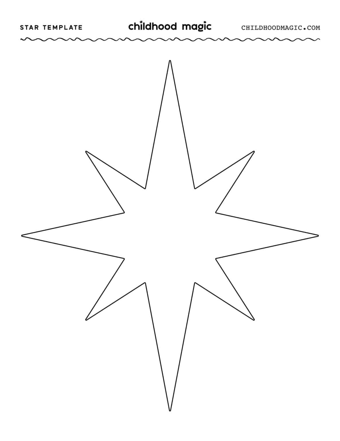 Star Shape Template Free Printable Childhood Magic star-shape-template-free-printable-childhood-magic