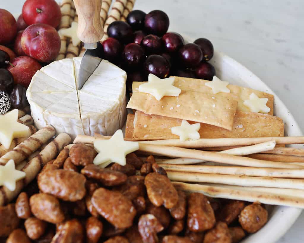 New Year's Eve Snack Board - Childhood Magic