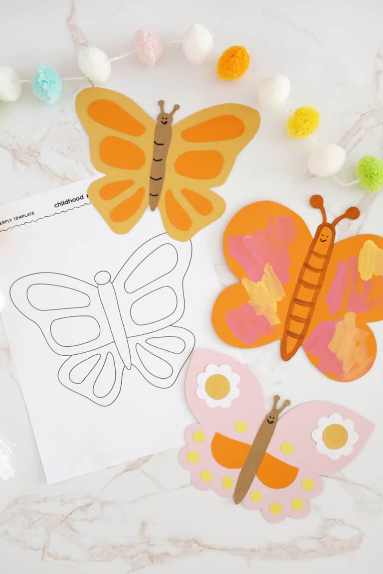 Butterfly Template - Childhood Magic