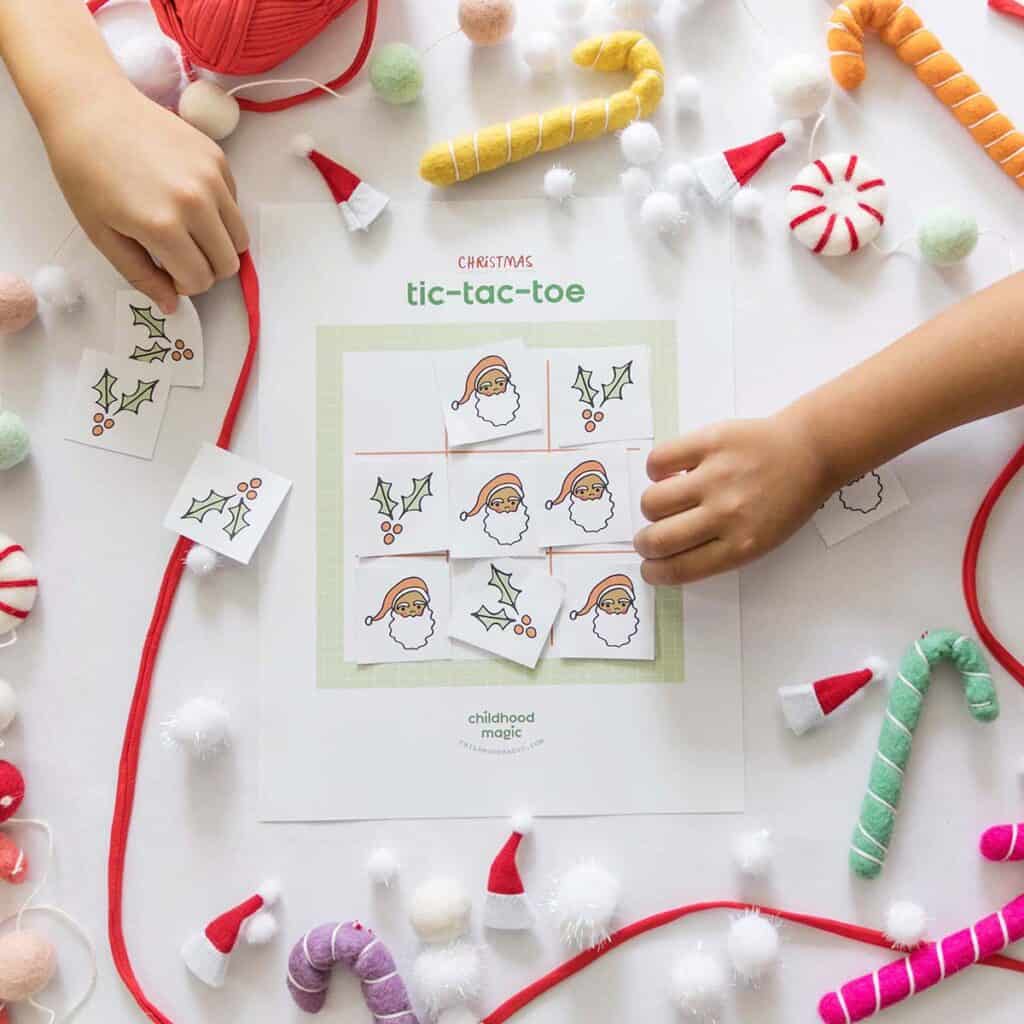 Christmas Tic-Tac-Toe - Childhood Magic