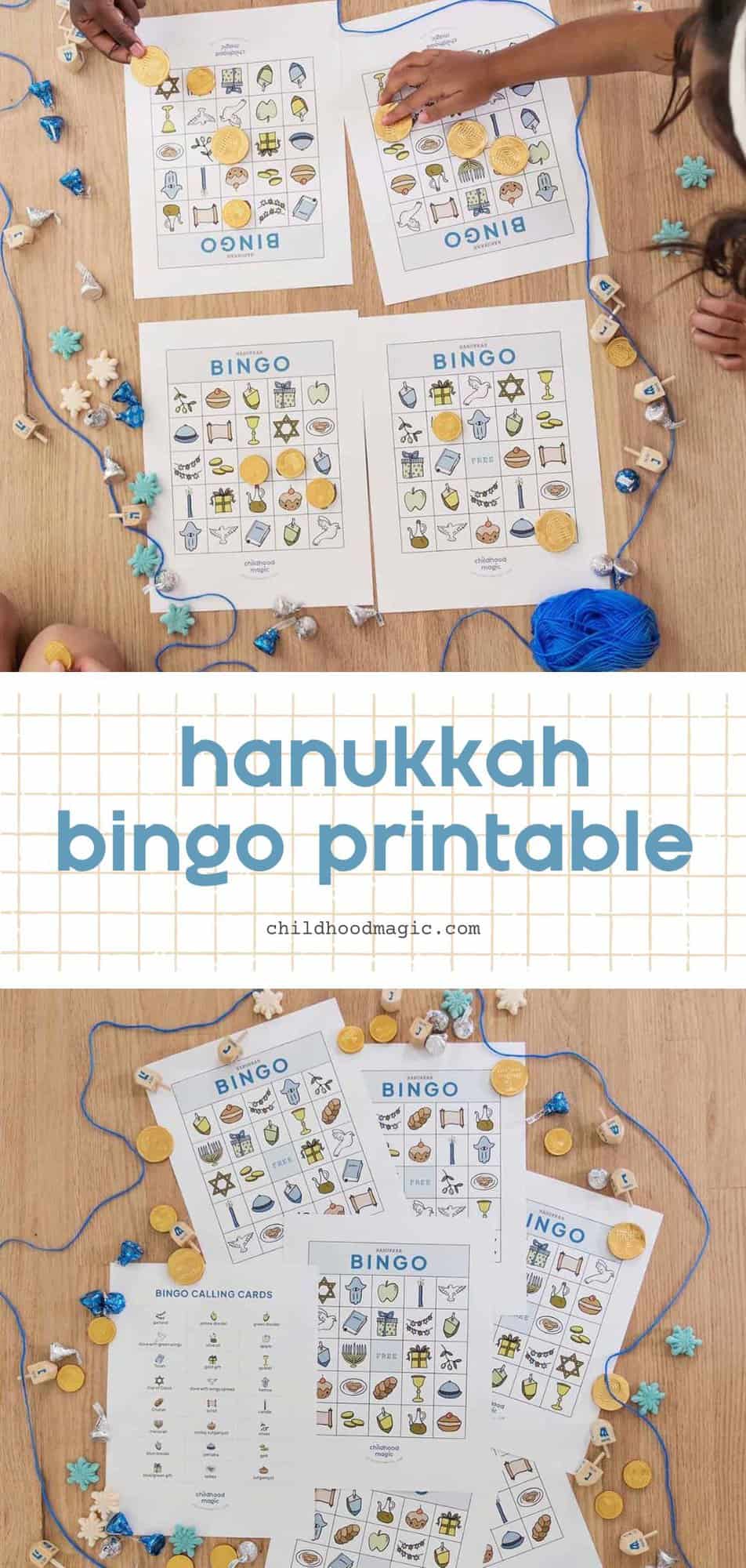 Hanukkah Bingo - Childhood Magic