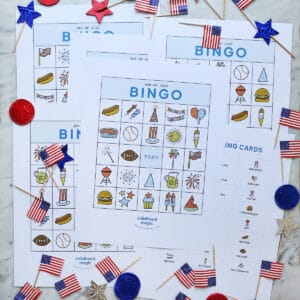 4th of July Bingo - Childhood Magic