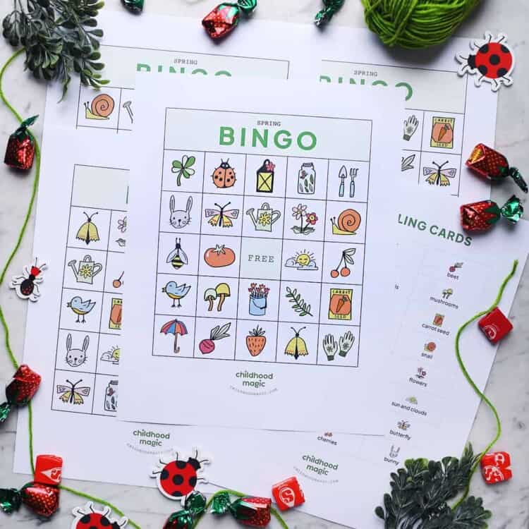 Spring Bingo - Childhood Magic