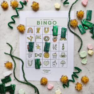 St. Patrick's Day Bingo - Childhood Magic