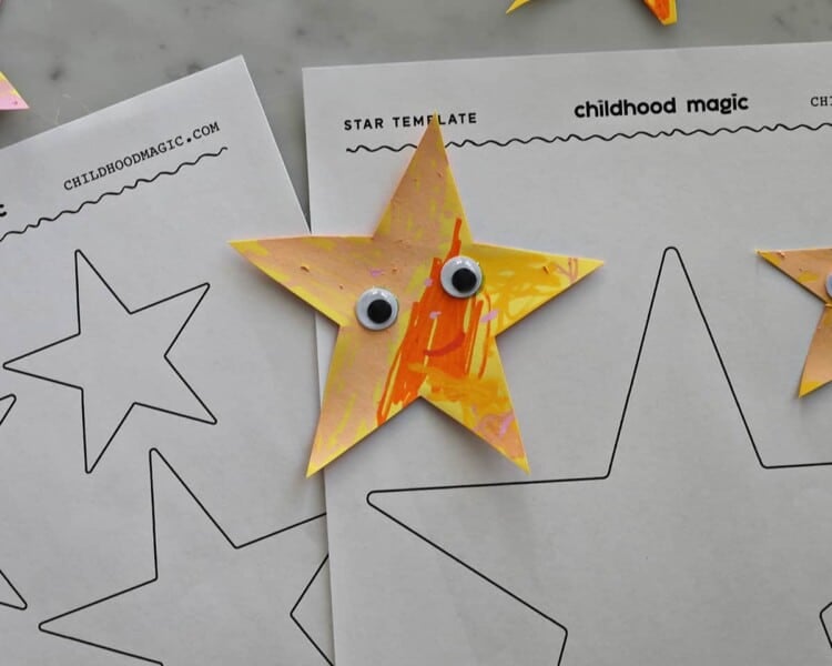 Star Template - Childhood Magic