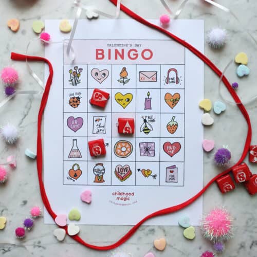 Valentine's Day Bingo - Childhood Magic