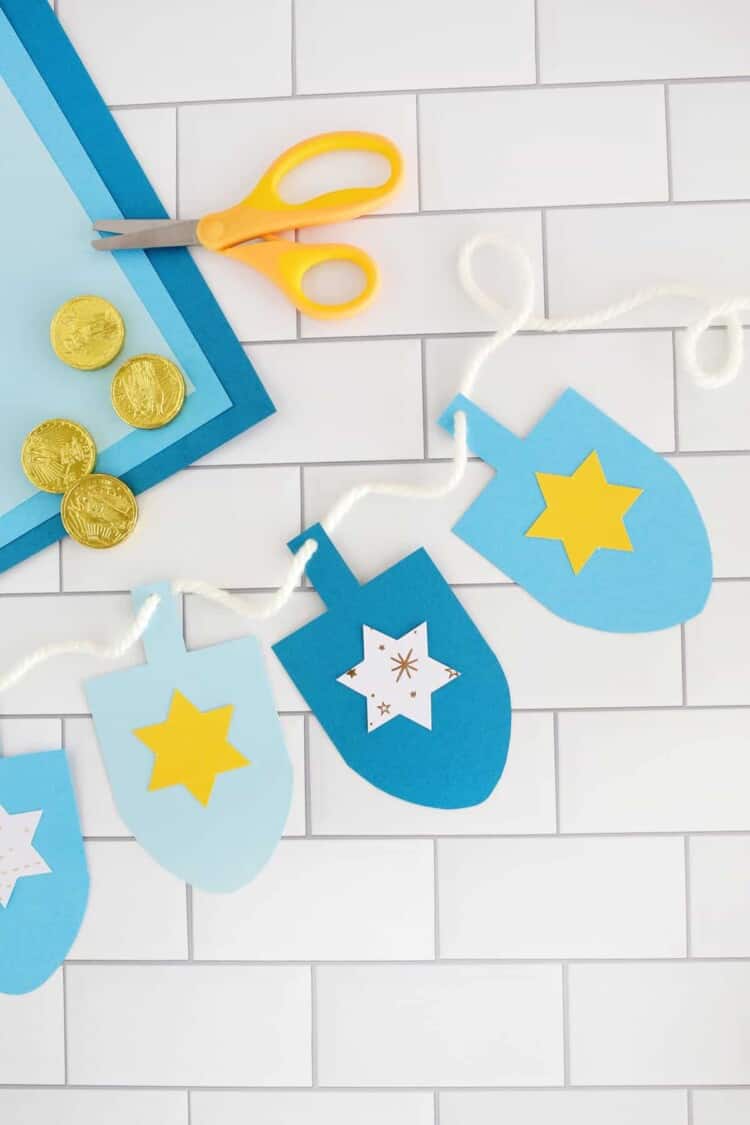 Dreidel Template - Childhood Magic