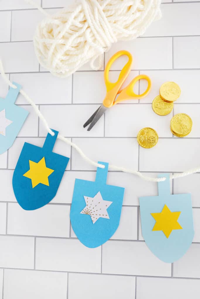 Dreidel Template - Childhood Magic