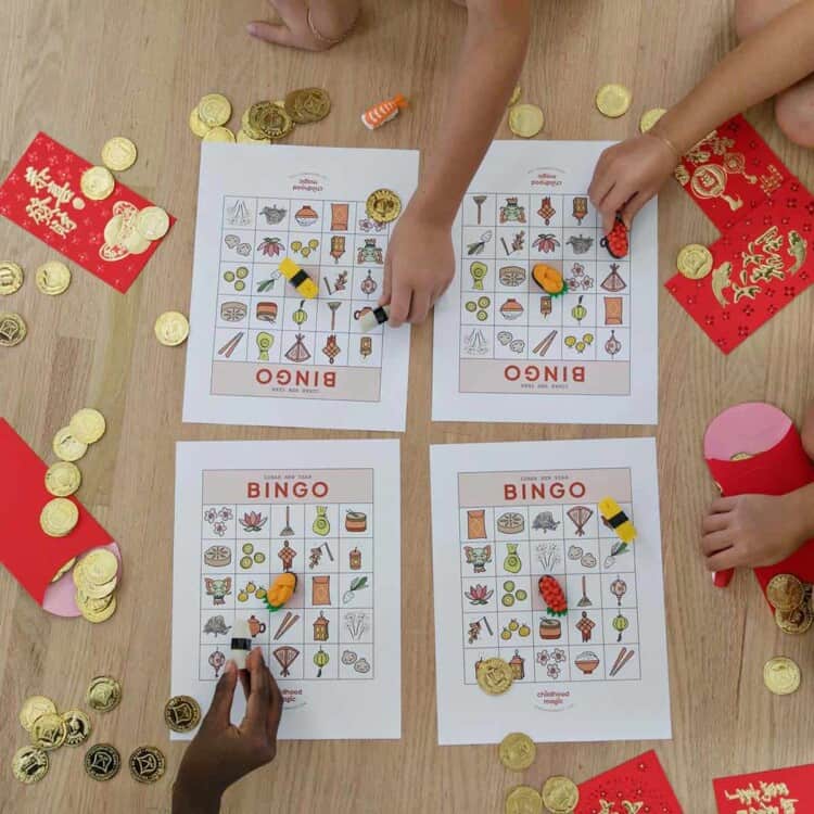 Lunar New Year Bingo - Childhood Magic