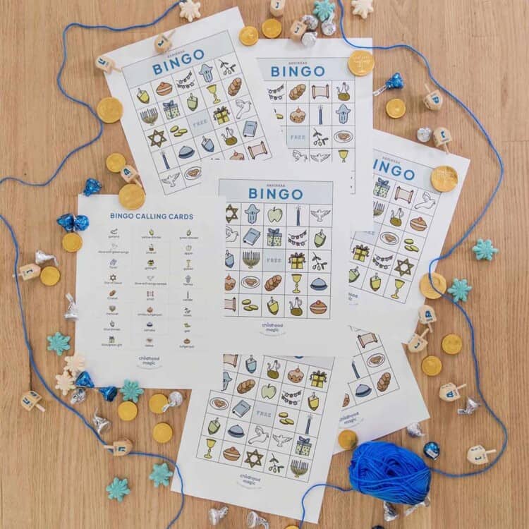 Hanukkah Bingo - Childhood Magic