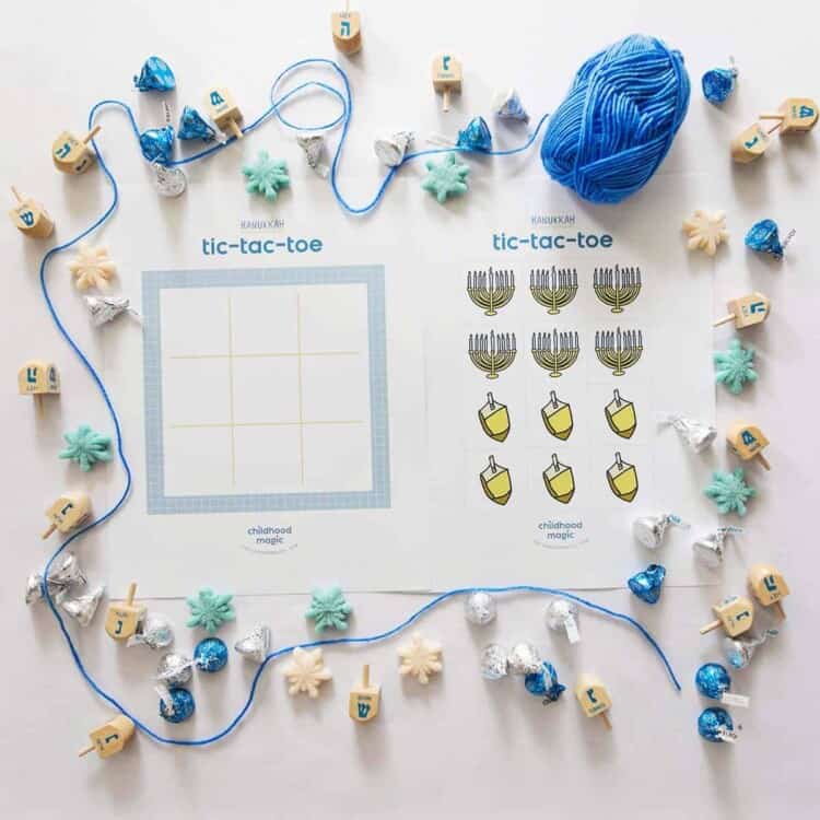 Hanukkah Tic-Tac-Toe - Childhood Magic
