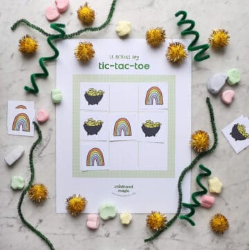 St. Patrick's Day Tic-Tac-Toe - Childhood Magic