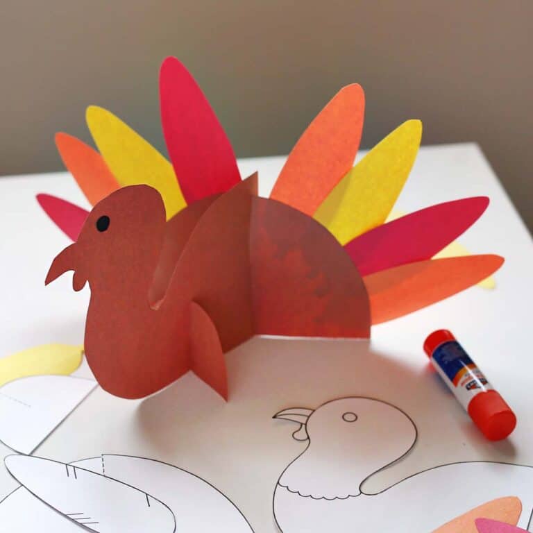 Turkey Template - Childhood Magic