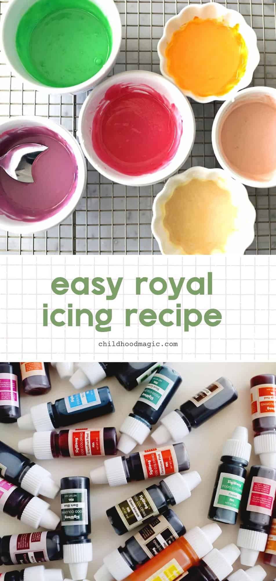 Easy Royal Icing - Childhood Magic