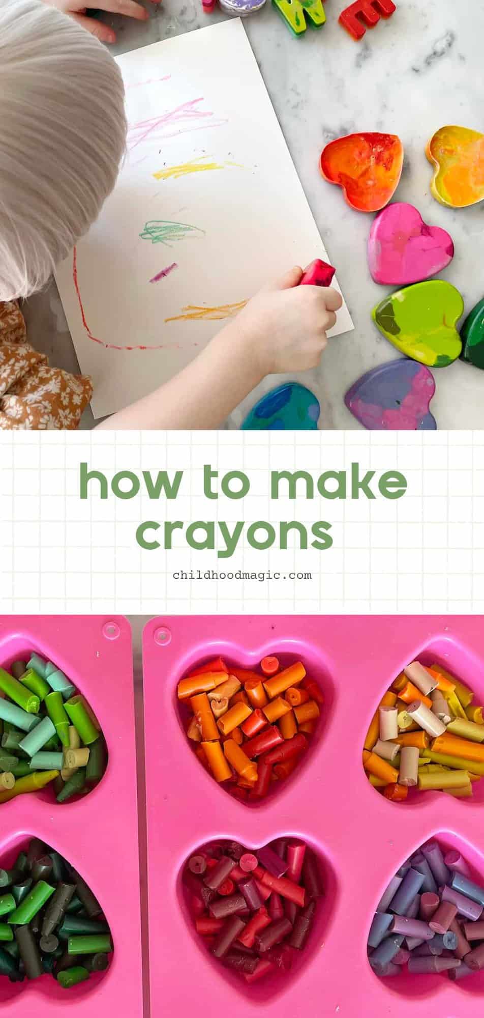 How To Make Crayons - Childhood Magic