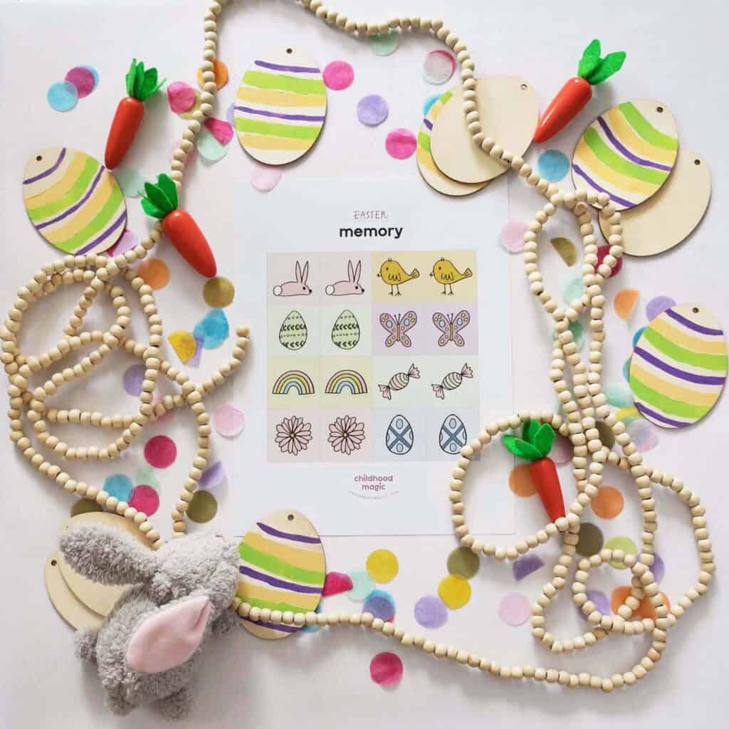 Easter Memory Game - Childhood Magic
