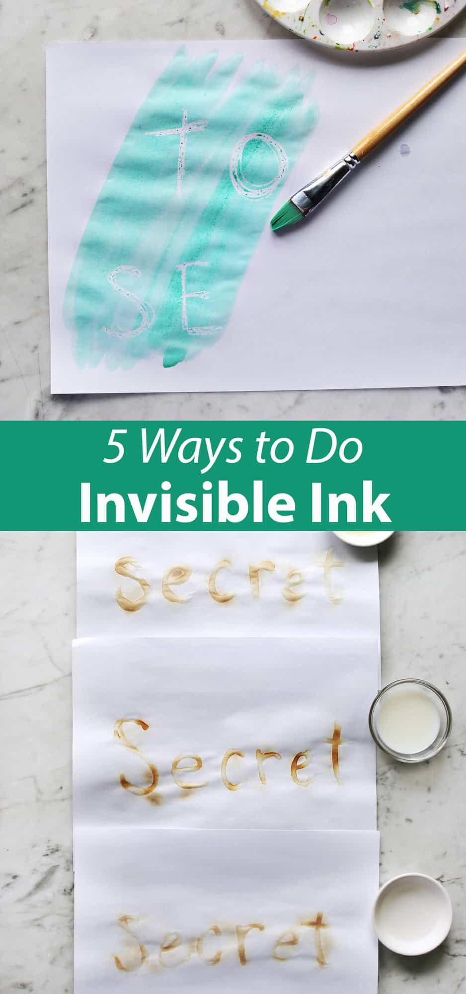 How To Make Invisible Ink - Childhood Magic