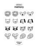 Animal Memory Game - Childhood Magic