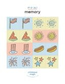 4th of July Memory Game - Childhood Magic