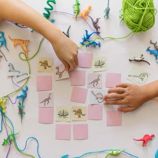 Dinosaur Memory Game - Childhood Magic