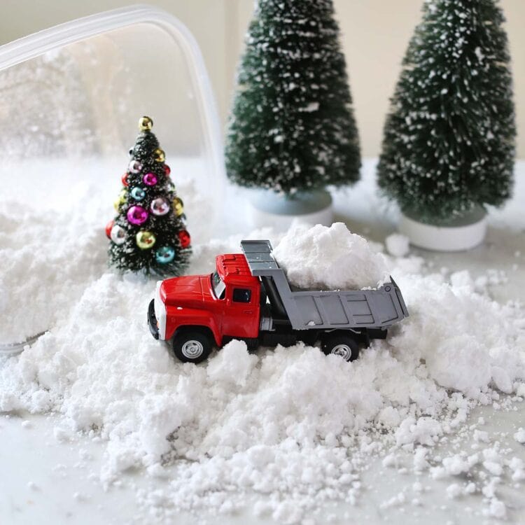 How To Make Fake Snow - Childhood Magic