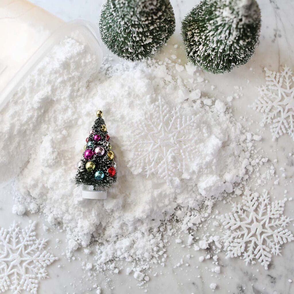 How To Make Fake Snow - Childhood Magic
