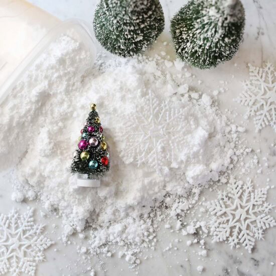 How To Make Fake Snow - Childhood Magic