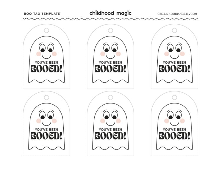 You've Been Booed! (Free Printable) - Childhood Magic