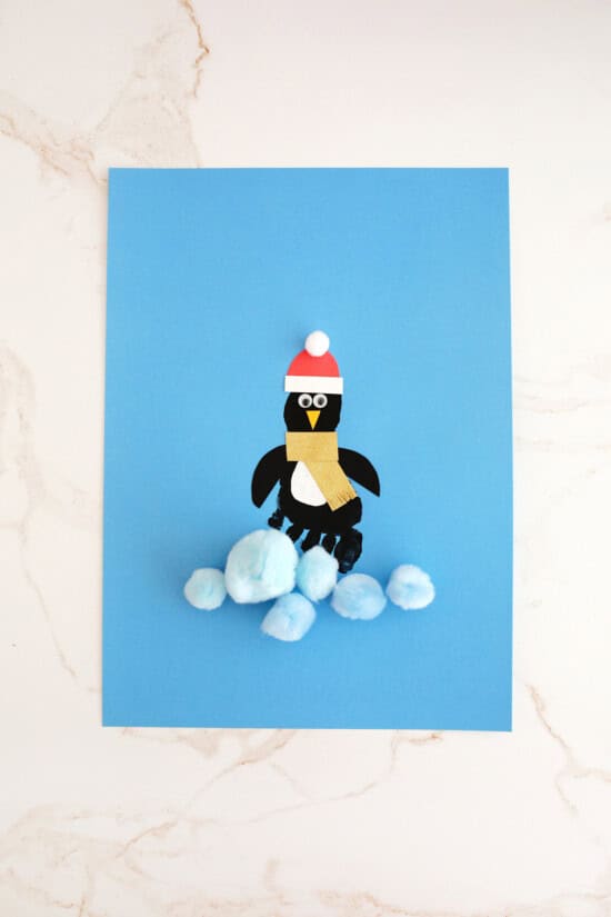 Christmas Handprint Art Ideas - Childhood Magic