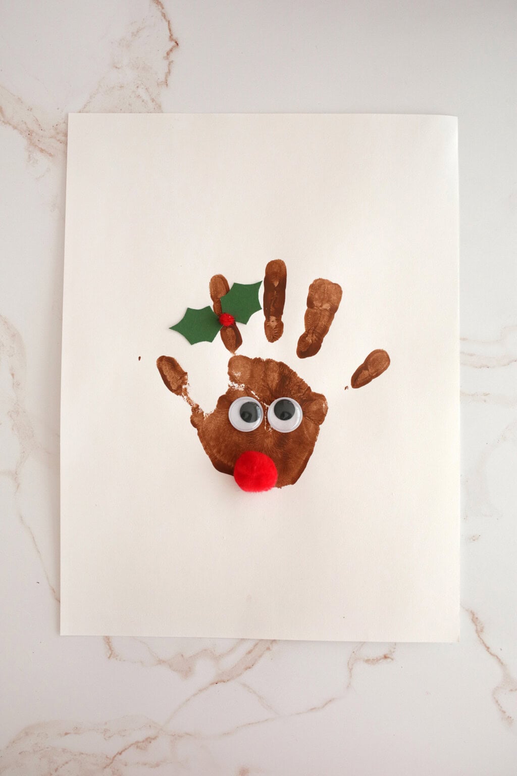 Christmas Handprint Art Ideas - Childhood Magic