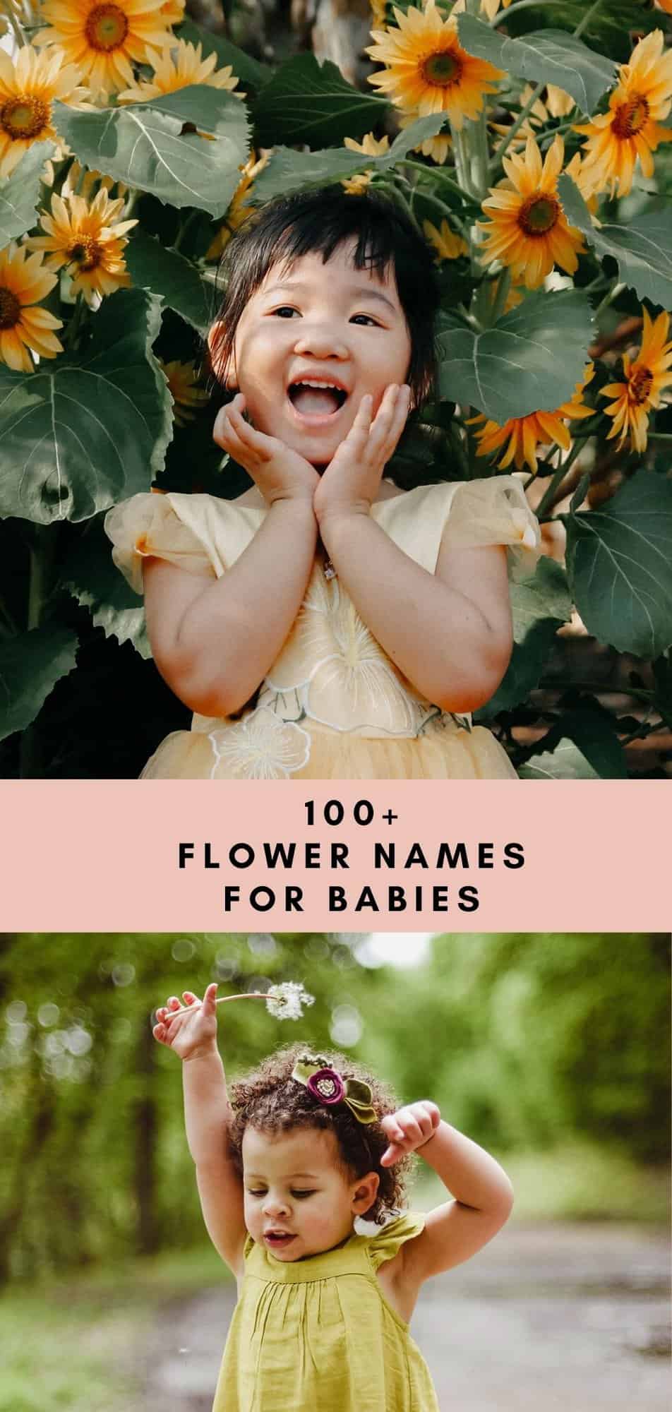 100+ Flower Names for Babies - Childhood Magic