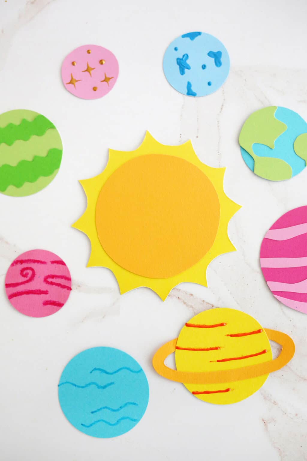 Solar System Coloring Page- a Free Planet Printable - Childhood Magic