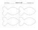 Fish Template- Free Printable - Childhood Magic
