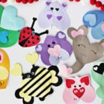 Heart Shaped Animals- 10 Easy Valentine's Day Craft Ideas - Childhood Magic