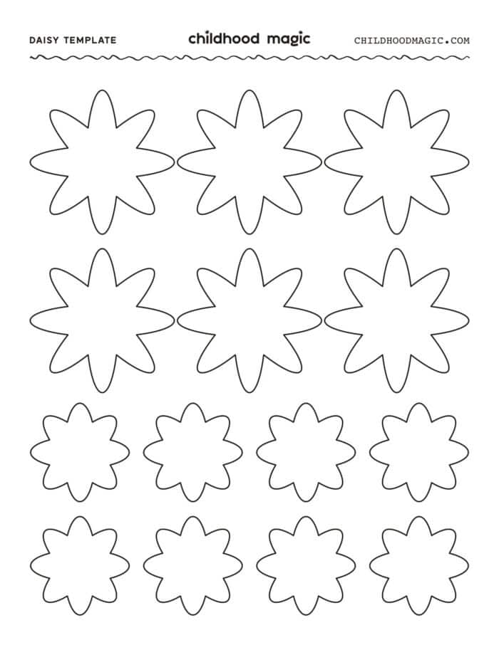 Handprint Bouquet of Flowers-with Free Printable - Childhood Magic