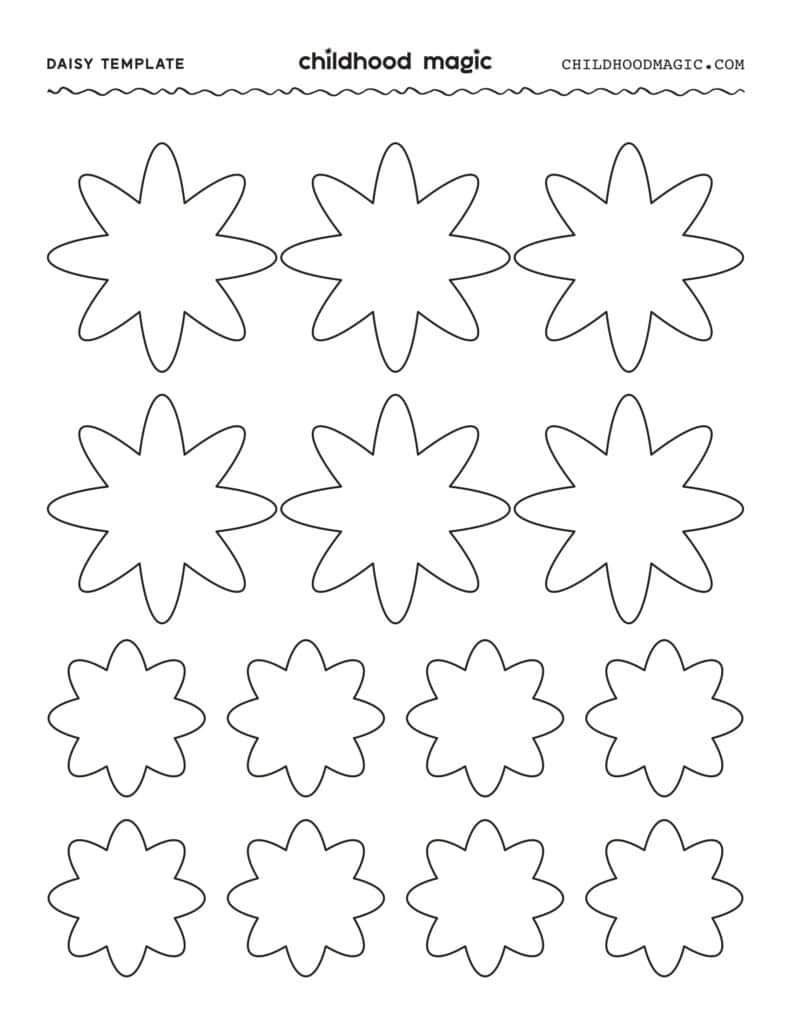 Handprint Bouquet of Flowers-with Free Printable - Childhood Magic
