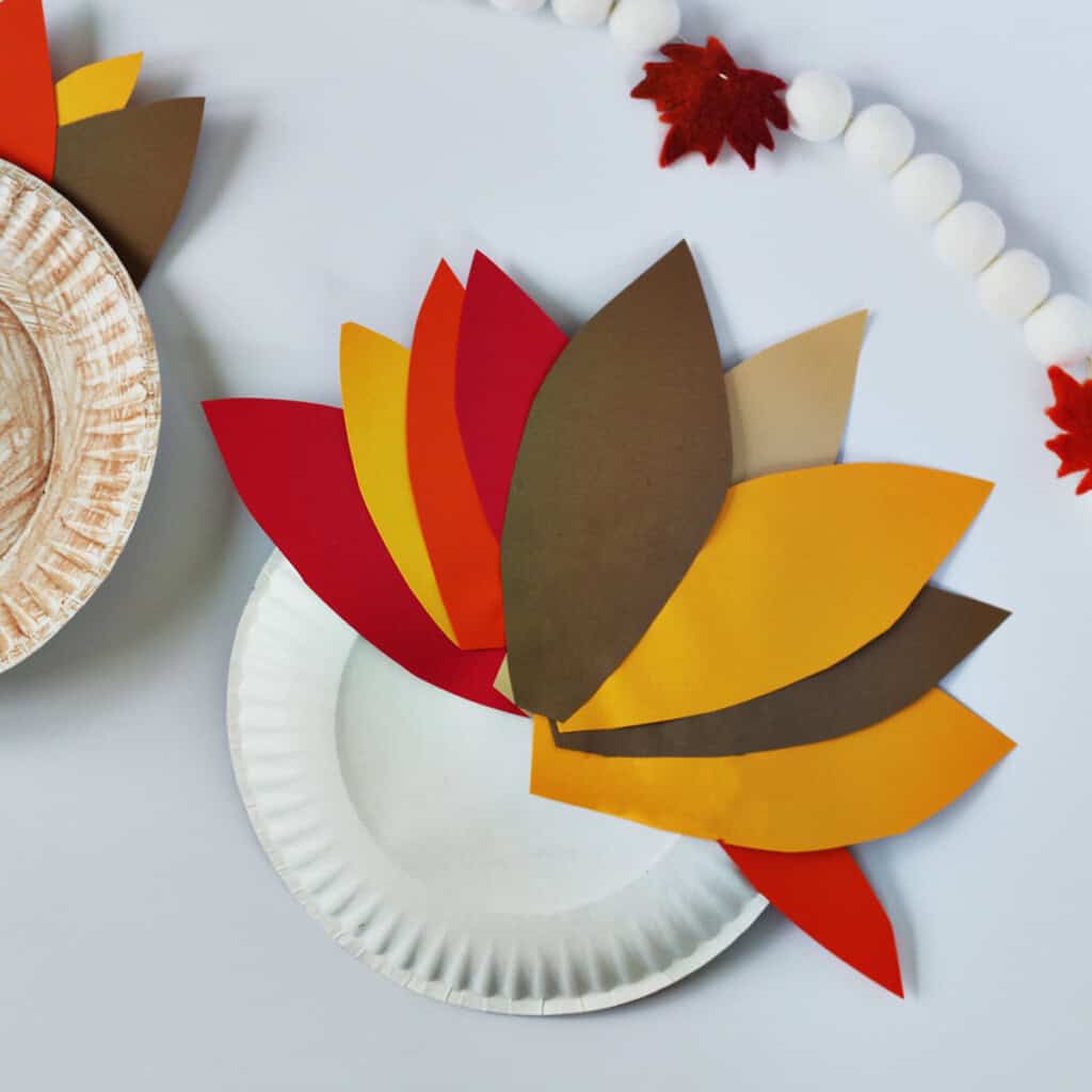 Paper Plate Turkey Craft - Childhood Magic