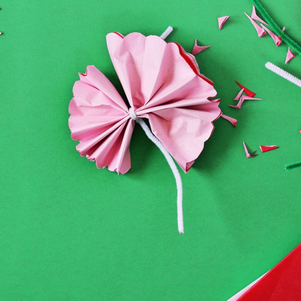 Easy Tissue Paper Flower Craft - Childhood Magic