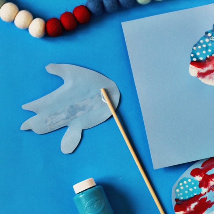 Handprint American Flag - Childhood Magic