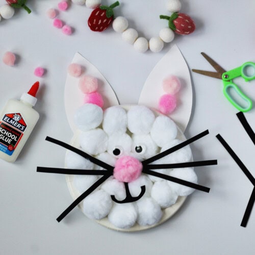 Paper Plate Easter Bunny Craft - Childhood Magic