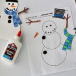 Snowman Template- Free Printable - Childhood Magic
