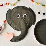 Paper Plate Elephant Craft - Childhood Magic