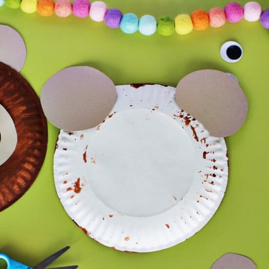 Paper Plate Monkey Craft - Childhood Magic