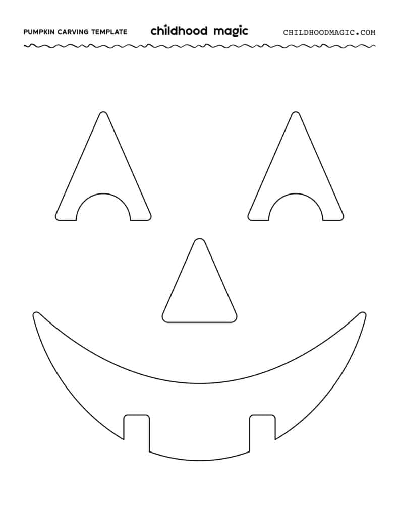 Free Printable Templates for Carving Pumpkins - Childhood Magic
