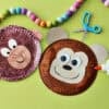 Paper Plate Monkey Craft - Childhood Magic