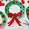 Paper Plate Christmas Wreath Kids Craft - Childhood Magic