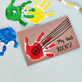 Father's Day Handprint Ideas - Childhood Magic