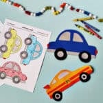 Car Template- Free Printable - Childhood Magic